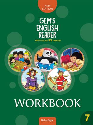 ICSE Gem's English Reader Workbook 7 | ICSE English Workbook For Class ...
