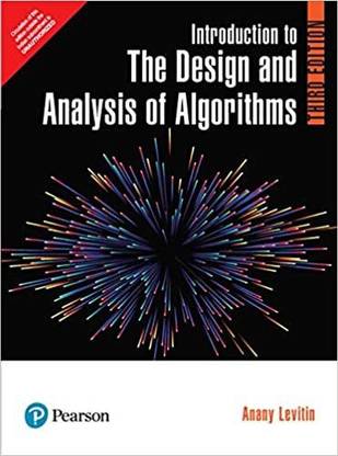 (USED-LIKE NEW) Introduction To The Design And Analysis Of Algorithms ...