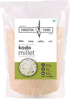 forgotten foods Kodo Millet Whole Grains - Kodri, Kodon, Arikelu, Aarka ...