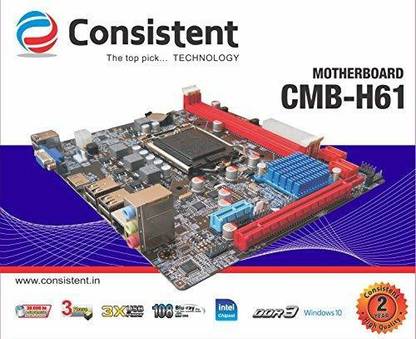 Consistent CMB-H61 Motherboard - Consistent : Flipkart.com