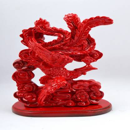 Shiv Vastu Analysis Feng Shui Red Phoenix Bird Ceramic Yantra Price in ...
