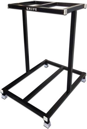 krufe Heavy Duty Double Battery Inverter Stand/ Trolly Trolley for ...