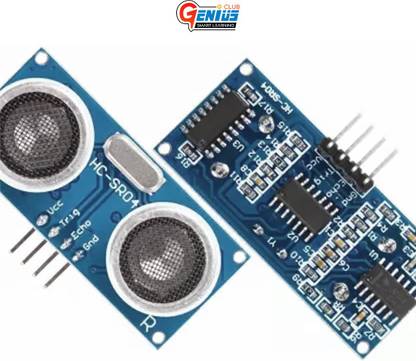 Genius Club LLP Ultrasonic Sensor HC-SR04 Motion Detector Sensor Price ...