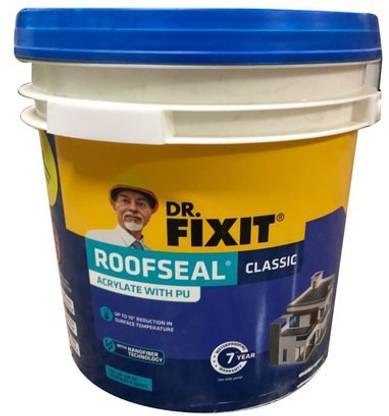 DR FIXIT Pidilite Roofseal Classic ,4 Liter ,Waterproofing Solution ...