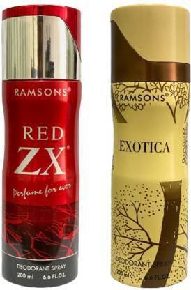 RAMSONS REDZX,EXOTICA Deodorant Spray - For Men - Price in India, Buy ...