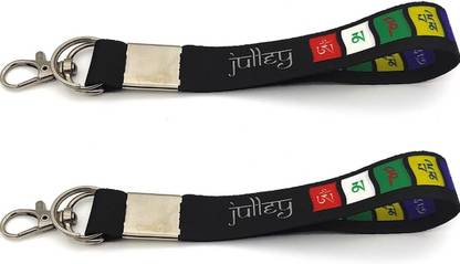 QualityAJ Tibetan Ladakh Prayer Words Lanyard Keychain ,pack of 2 Key ...