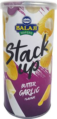 Balaji Wafers Stack up butter garlic Chips Price in India - Buy Balaji ...