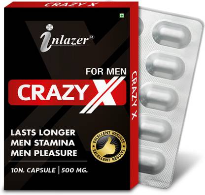 inlazer Crazy X Natural Capsules Circulates Blood To Orgasm More ...