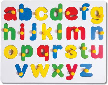 Mind Blast Wooden Small Alphabet Puzzles Toys for Children | Wooden ...