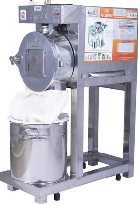 chirag 2 HP 2in1 2800 Rpm Stainless Steel Aata Chakki 2 HP STAINLESS ...