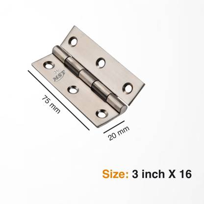 MST DIAMOND Door/Window Hinges 3 inch x 16 Gauge Butt/Mortise Hinge ...