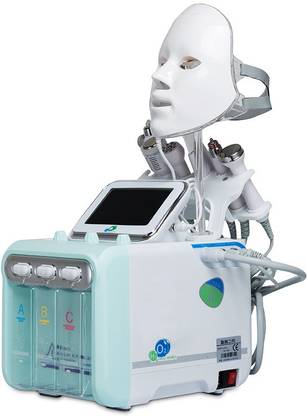 top health H2o2 Small Bubble Facial Beauty Machine With Led Light ...