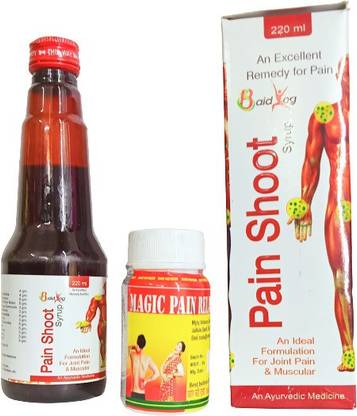 BENGAL HERBS MAGIC PAIN RELIEF TABLET AND PAIN SHOOT SYRUP FOR JOINT ...