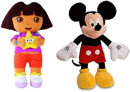 AVGTOYS Cute & Attractive Stuffed Toy, Dora Doll|Mickey Mouse ...