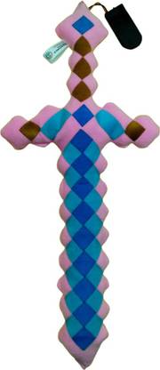 TechMax Solution Diamond Sword-Made in India-Plush Soft Sword(65cm ...