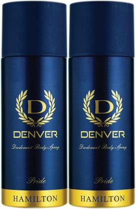DENVER Hamilton Pride 165 Ml Combo Deodorant Spray - For Men - Price in ...