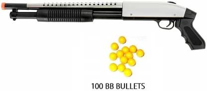 IndusBay 23 Inches, BB Bullet Toy Shotgun Airsoft Army Free Fire Gun ...