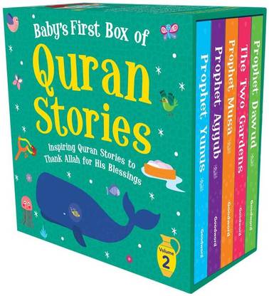 Baby’s First Box of Quran Stories - 2 Prophet Yunus,Prophet Ayyub ...