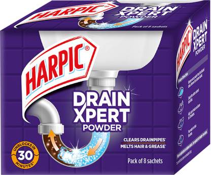 harpic Drain Expert Powder Drain Opener Price in India - Buy harpic ...