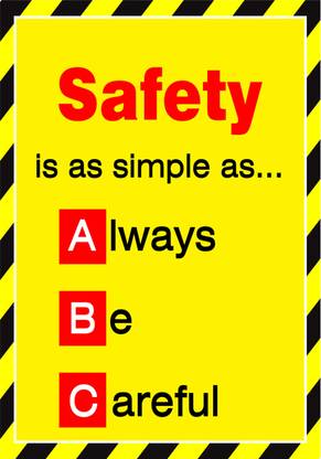 SRG INFOTECH safety is as simple as abc Emergency Sign Price in India ...