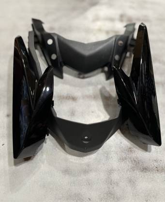 A.A.I FZ Version V2 Gloss Black Bike Headlight Visor Price in India ...