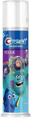 Crest Toothpaste 4.2 Ounce Kids Pixar Pump (Strawberry) Toothpaste ...