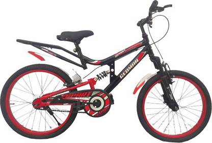 Geoman Spart Ranger Carrier Double Shocker Bike Single Speed Bicycle 20 T BMX Cycle Price in ...