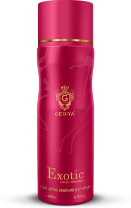Gediya Exotic 200ml body Deodorant Perfume Body Spray - For Men & Women ...
