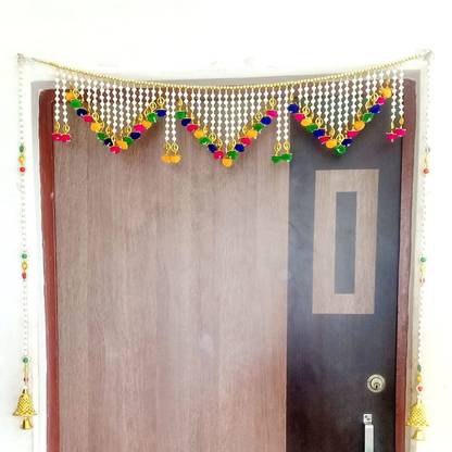 P A HEALTH AND FITNESS Traditional Jhumar Design Main Gate Toran ...