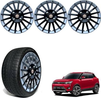 WolkomHome Car Wheel cap, Hub Cap 16 Inch Wheel Cover Multi Spike Black ...