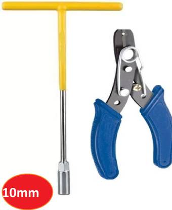 Airfit Premium Quality Tool- T Spanner 10mm and WIRE CUTTER (pack of 2 ...