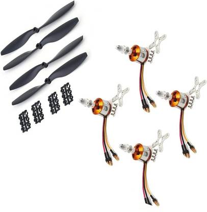 INVENTO 4pcs 10inch 1045 propeller + 4pcs 1200KV BLDC Brushless Motor ...