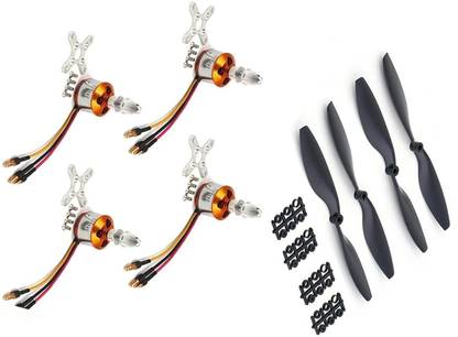 INVENTO 4pcs 10inch 1045 propeller + 4pcs 1400KV BLDC Brushless Motor ...