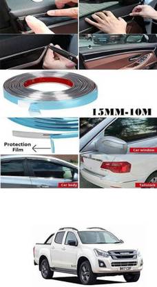 APICAL Chrome Beading Roll_30 Car Beading Roll For Bumper, Door, Window ...