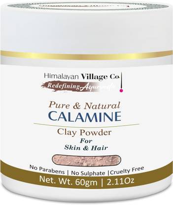 HIMALAYAN VILLAGE CO. Natural Calamine Powder for Skin Lightening, Dark ...