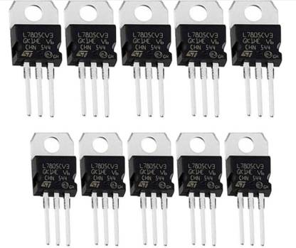 DAB 10 pieces Regulator IC 7805 Electronic Components Electronic Hobby ...