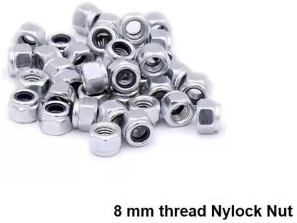 TOM Nut 8 MM Thread Nylock Nut (Pack of 75 Nuts) Price in India - Buy ...