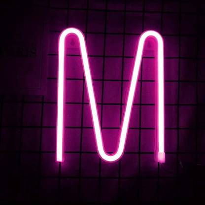LEDOLUX Light Up LED Neon Letters Sign Wall Decorative Alphabet Marquee ...