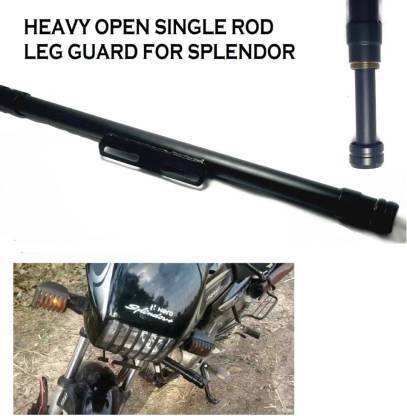 cherrymax HEAVY SINGLE ROD OPEN LEG GUARD FOR SPLENDOR Bike Crash Guard ...