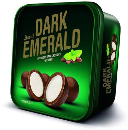Amul Emerald_DARK_Chocolate 300 Gm Truffles Price in India - Buy Amul ...