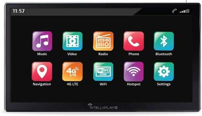 Trak N Tell IntelliPlay WiFi 9 Inches Android Media Player Car Stereo ...