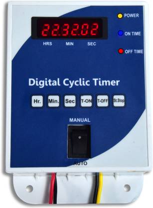 Magnus Digital Cyclic Timer for Fogger,Hydroponics Programmable ...