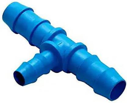 Jain Irrigation Systems RTO1612 Poly Barbed Reducing Tee (Pack of 100 ...
