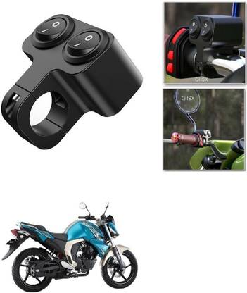 Qiisx CNC On/Off Motorcycle Handlebar Fitting Dual Switch For Yamaha FZ ...