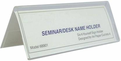 Flipkart.com | Firebon 0 Compartments Acrylic Acralic name plate for ...