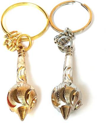 ShopTop Pavan Putra Ram Bhakta Hanuman Metal Gada key chain Key Chain ...