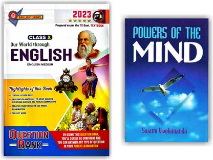 Class 10th (X Class) English Question Bank For Telangana SSC Board: Buy ...