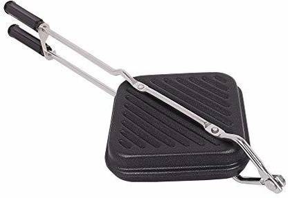 Kitchen Chef Aluminium Nonstick 2 Slice Gas Toaster Bread Sandwich ...