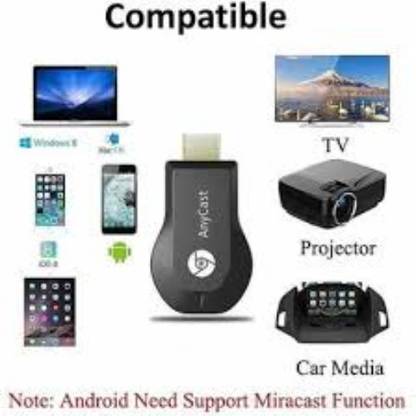 GUGGU ZQJ_438V Any cast WiFi HDMI Dongle & Wireless Display for TV ...