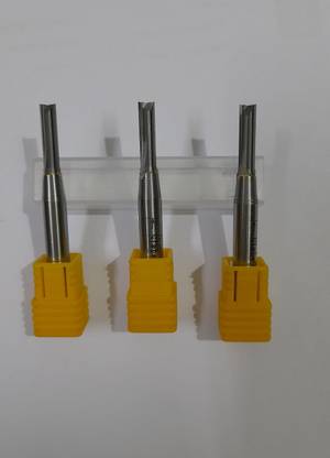 MK CNC TOOLS 2F TCT STRAIGHT BITS 6X4X15 (PACK OF 3 ) 2F TCT STRAIGHT ...